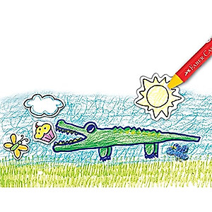 Faber-Castell Young Artist Coloring Gift Set - Premium Art Supplies for Kids in Portable Storage Bag