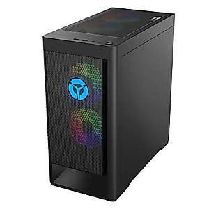Lenovo Legion Tower T5 Gaming Desktop, Intel Core i7-11700F Processor, NVIDIA GeForce RTX 3060, 32GB RAM, 512GB PCIe SSD, 1TB HDD, Windows 11 Pro, Wired KB & Mouse, Black