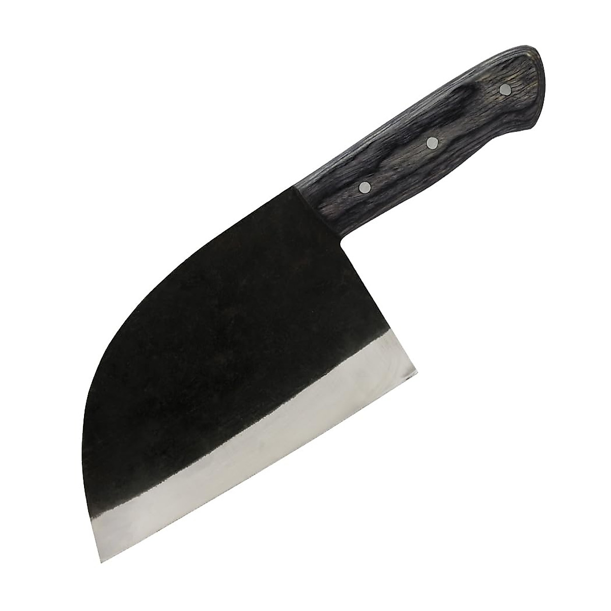 THE BONE EDGE 12" Forging Blade Bone Cutting Butcher Knife Wood Handle