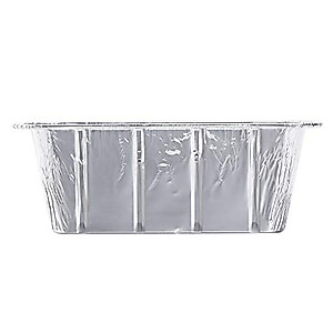 12 Grease Cup Liners for Drip Pan Catcher Compatible with Blackstone Griddles Accessories All Rear Grease Discharge for 36 in, 28 in, 22 in & 17 inches Made of Heavy Duty Aluminum Foil Trays (12 Pack)