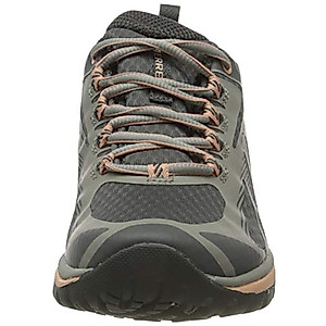 Merrell womens Siren Edge 3 Waterproof Hiking Shoe, Paloma/Peach, 8.5 US