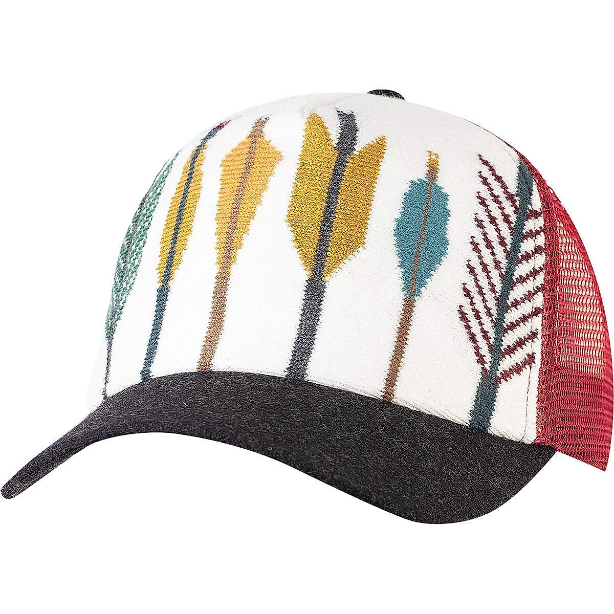 Pistil Womens Quiver Trucker Hat, Ivory, One Size