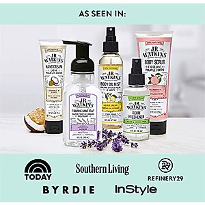 JR Watkins Natural Hydrating Body Oil Mist, Coconut Milk & Honey, Moisturizing Body Oil Spray for Glowing Skin, USA Made and Cruelty Free, 6 fl oz