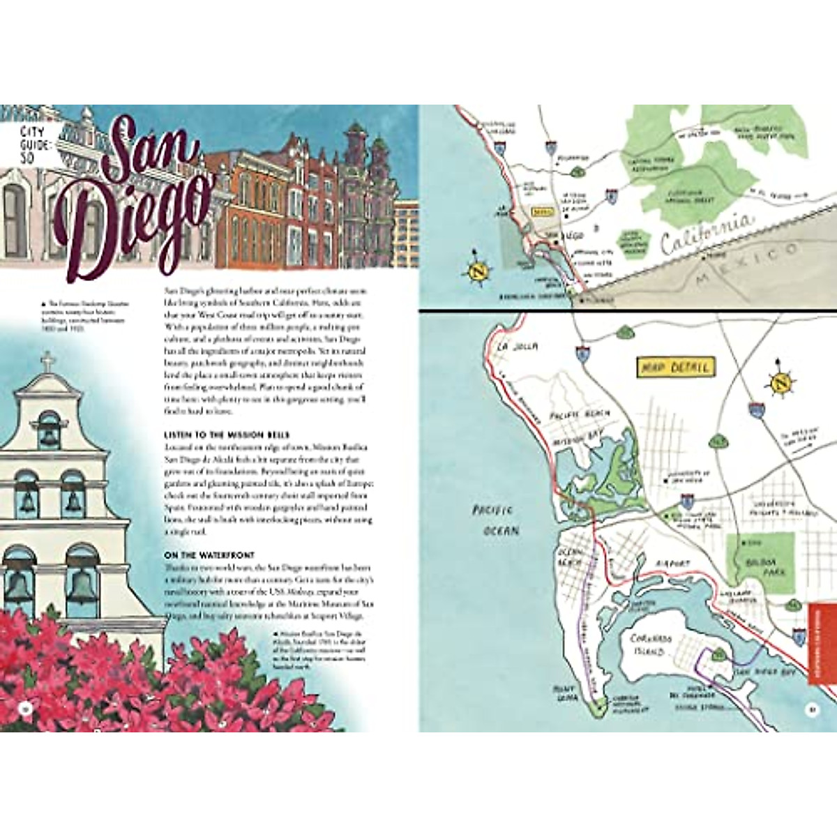 The Best Coast: A Road Trip Atlas: Illustrated Adventures along the West Coasts Historic Highways (Travel Guide to Washington, Oregon, California & PCH)