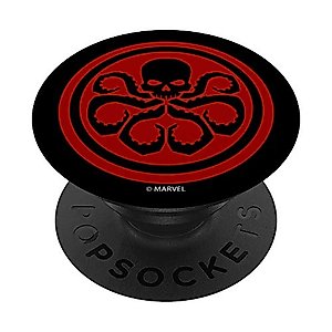 Marvel Hydra Red Icon PopSockets PopGrip: Swappable Grip for Phones & Tablets