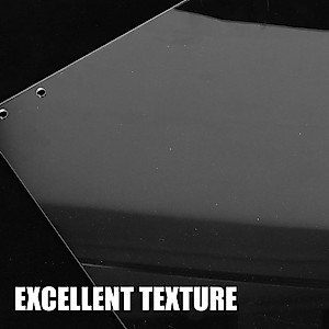 HOLIDYOYO Popcorn Popper Machine Popcorn Machine Door Panel Replacement Clear Panel Thicken Plastic Popcorn Machine Panel Supply