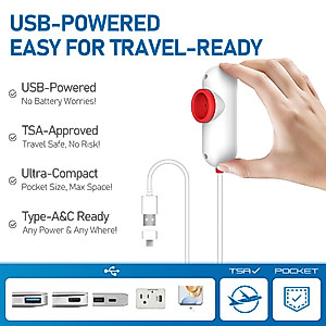 VMstr 9 Pack Travel Vacuum Storage Bags with USB Pump, Vacuum Packing Seal Bags for Luggage, Carry-on Size Space Saver Bags for Clothes and Clothing Travel