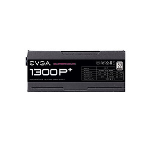 EVGA Supernova 1300 P+, 80+ Platinum 1300W, Fully Modular, 10 Year Warranty, Includes Free Power On Self Tester, Power Supply 220-PP-1300-X1