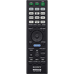 Sony STR-AN1000 7.2 Channel Home Theater 8K A/V Receiver Bundle with Deco Essentials Speaker Banana Plugs 5 Pairs, 100ft Long 16 AWG Speaker Wire and 1 YR CPS Enhanced Protection Pack