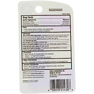 Carmex Classic Lip Balm Cherry SPF 15, 0.35 Ounce Pack of 3 (Tube in Blister Pack), Presentation may vary