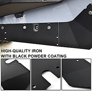 SAUTVS Lower Door Panels Insert Kit for RZR PRO XP, Lower Door Trim Kit Door Valance for Polaris RZR PRO XP 2020-2023, RZR PRO R/Turbo R 2022 for 2 Doors Accessories (2PCS, Black)