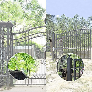 Waterproof Smart Gate Opener Extended Long Range Magnetic Base F Male Connector Receiver Antenna Compatible with Ghost TSS1XP DTP1XP DTP1 DEP2 TDS2 Etc Wireless Gate Opener Signal Booster，Eifagur