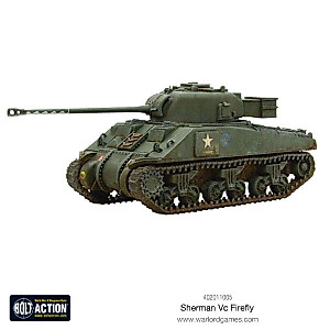 Bolt Action Sherman Firefly Vc 1:56 WWII Military Wargaming Plastic Model Kit