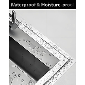 Thicker Aluminum Foil Tape 2inch x 50 Feet Foil Thick of 4mil Industrial Grade HVAC Metal Tape Heavy Duty Silver Duct Tape for Sealing& Insulation Ductwork, Exhaust Pipe, Air Vents, AC, Dryer, Furnace