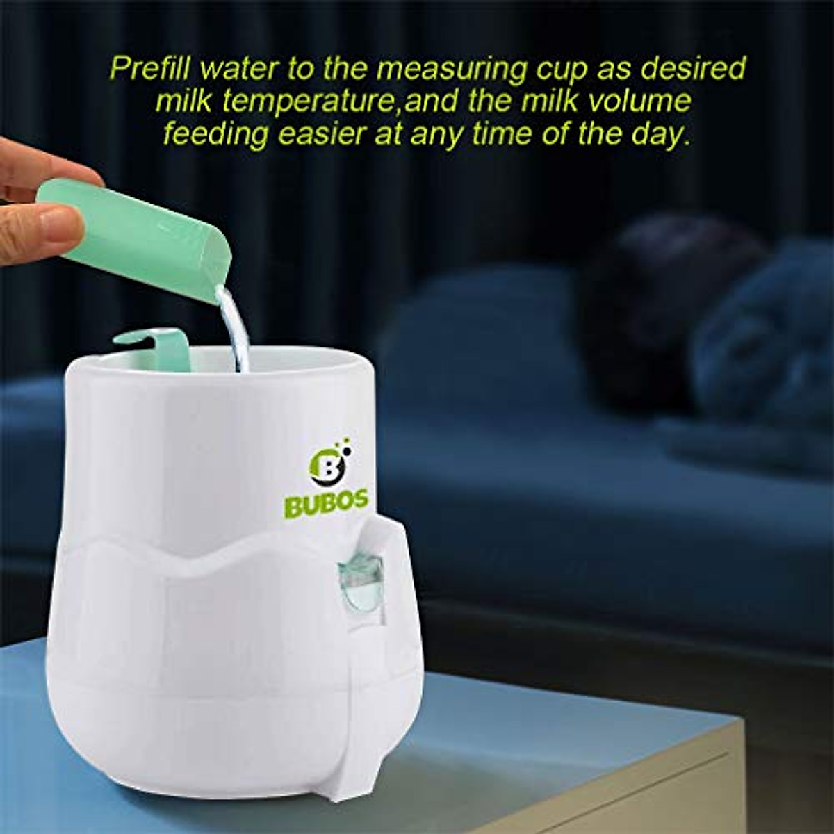 Bubos Fast Heating Baby Bottle Warmer for breastmilk and Formula, Food Heater for Infant Complementary Food