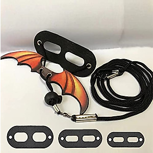 Bearded Dragon Lizard Leash Harness - Adjustable Dinosaur Wing Lizard Cool Leather Wings