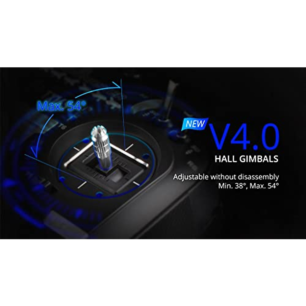 RadioMaster TX16S Mark II 2.4GHz 16 Channel EdgeTX Radio Transmitter Mode 2 (4-in-1 w/Hall Gimbals)