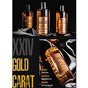 BARBER MARMARA No.6 Eau de Cologne Men's with Ball Pump Atomiser in Glass Bottle 1 x 500 ml - After Shave Men - Fragranced Water - Shaving Water Men - Refreshes Cooling - Barbershop Spray - Body Spray