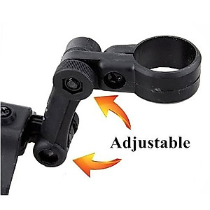 BlueSunshine Adjustable Road Mountain Bike Bicycle Cycling Tire Front/Rear Mud Guards Mudguard Fenders Set (Blue + Black)