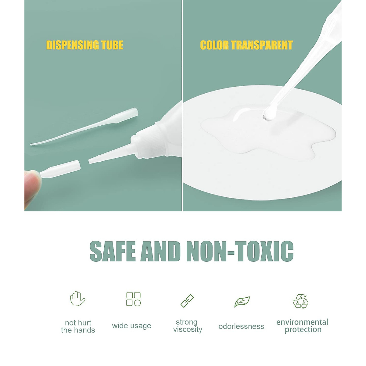 Craft,Model Glue, Glue for Model, Instantly Strong Adhesive for DIY Craft, Model, Miniature, Scrapbooking, Card Making, Photo, Toy, Decor, Crystal, Dries Clear, Wrinkle Resistant, Crack Resistant