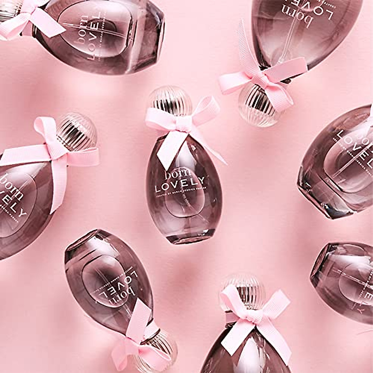 SJP Born Lovely Lush, Sweet, Elegant Amber Floral Eau De Parfum Spray Fragrance for Women - Mandarin, Peony, Honeysuckle, and Freesia - Intense, Long Lasting Scent - 1.7 oz