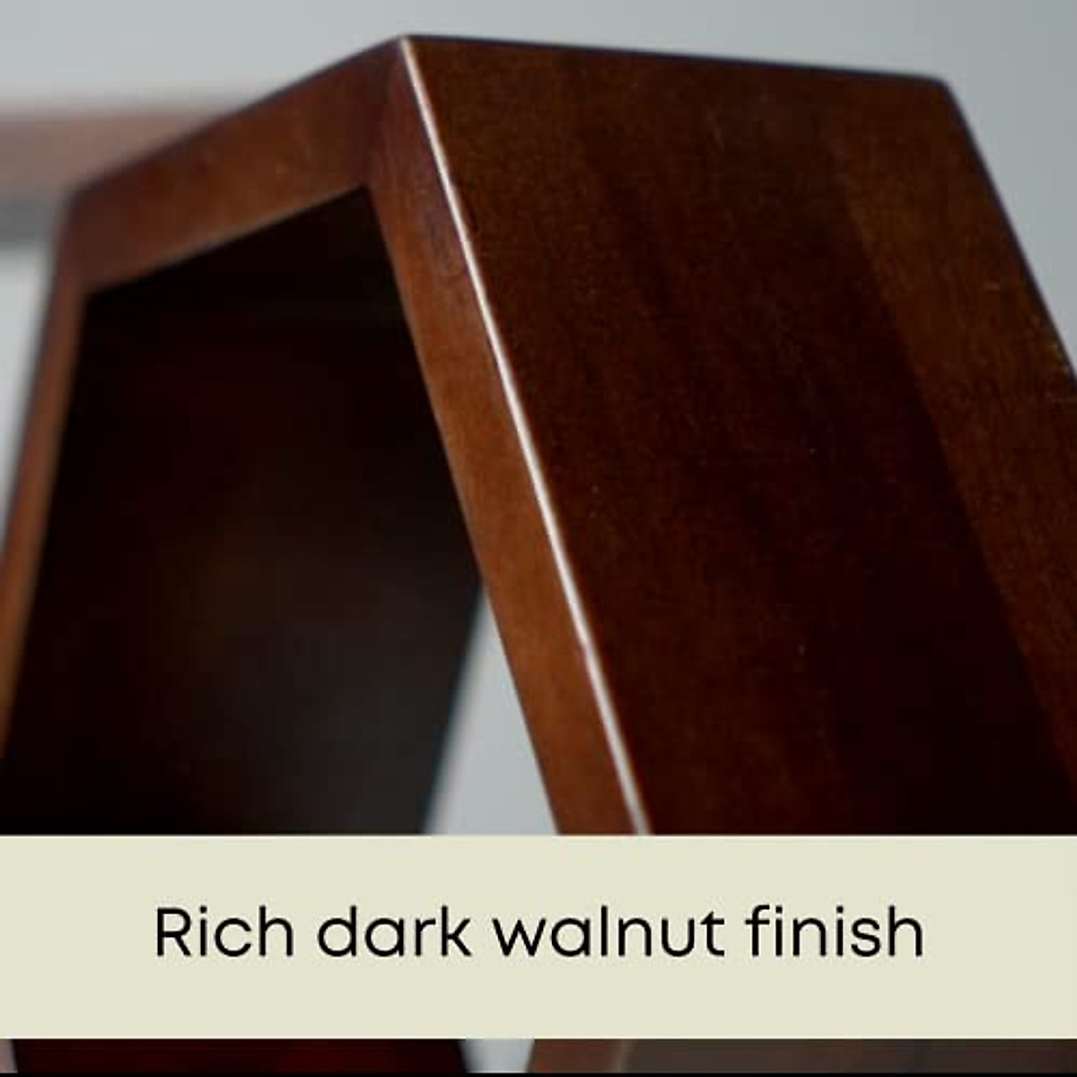 Hexagon Floating Shelves Wooden, Dark Rustic Farmhouse Honeycomb Wall Home Decor Thick Set of 3, Retro Bathroom Bedroom Living Room Kitchen Storage