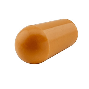 Musiclily Pro Metric Thread Plastic Guitar 3 Way Toggle Switch Tips LP Pickup Selector Switch Caps Switch Knobs for Import Epiphone Les Paul Style Electric Guitar, Amber (Set of 2)