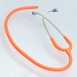 Compatible Replacement Tube by CardioTubes fits Littmann(r) Classic II SE(r) Standard Stethoscopes - 5mm Orange TUBING