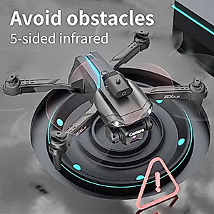 4K Camera Drone for Adults, 3.7V 2000mAh RC Drones Toy with Camera, Quadcopter with Altitude Hold, Headless Mode
