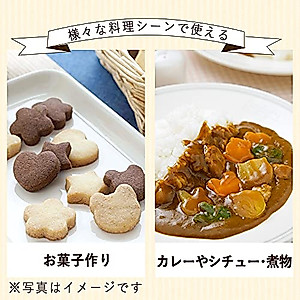 Simomurakihan Cookies & Vegetable Cutters 4pcs (Flowers, Stars, Hearts, Bear) 20830