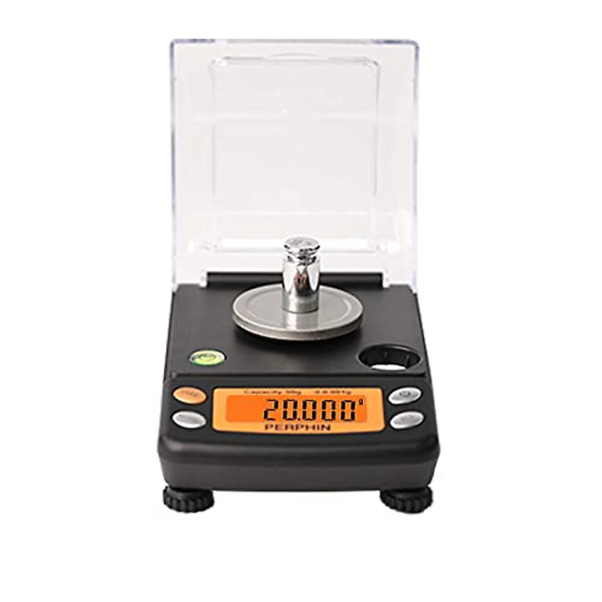 Milligram Scale 50g by 0.001g, Mg Scale USB, Digital Powder Scale, Large LCD Display, Mg Scale for Powders, 6 Weighing Units, Precision Milligram Scale for Reloading Capsule Supplement Medicine
