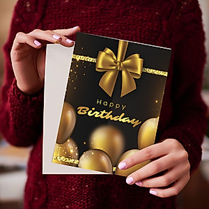 Happy Birthday Cards, 104 Birthday Card Bulk with Envelopes - Blank Inside, 5 x 7 inches Assorted Birthday Greeting Cards in Box