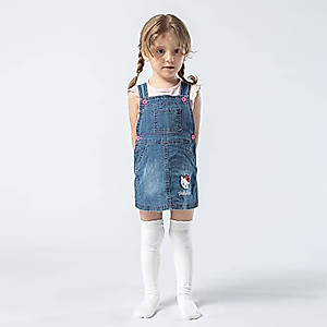 Petrass Knee High Socks Baby Girls,Infant Ruffle Knee High Socks,Toddler Knee High Socks （6 packs）