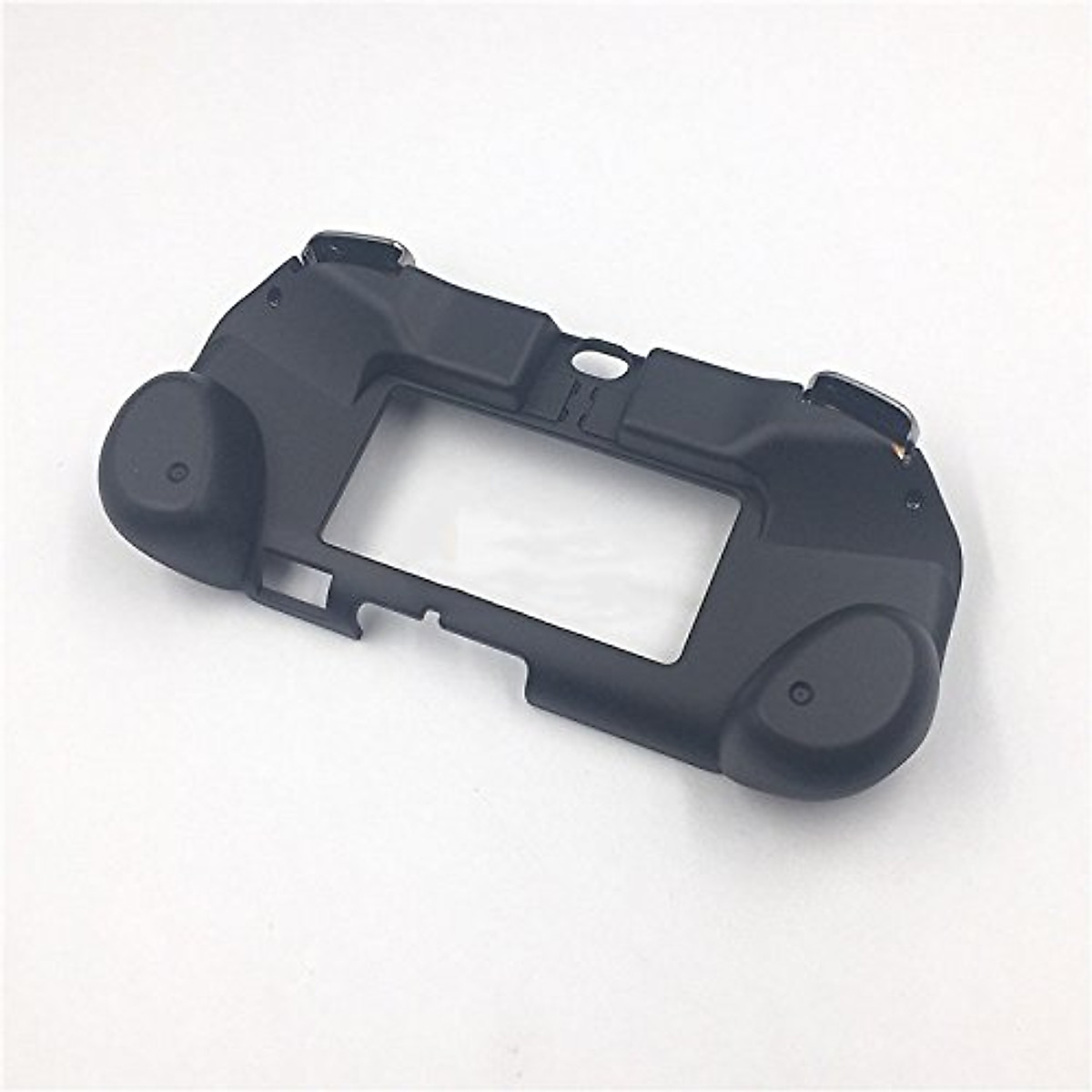L3 R3 Matte Hand Grip Handle Joypad Stand Case with L2 R2 Trigger Grips Handel Holder Button For PS Vita PSV 2000 （Black）