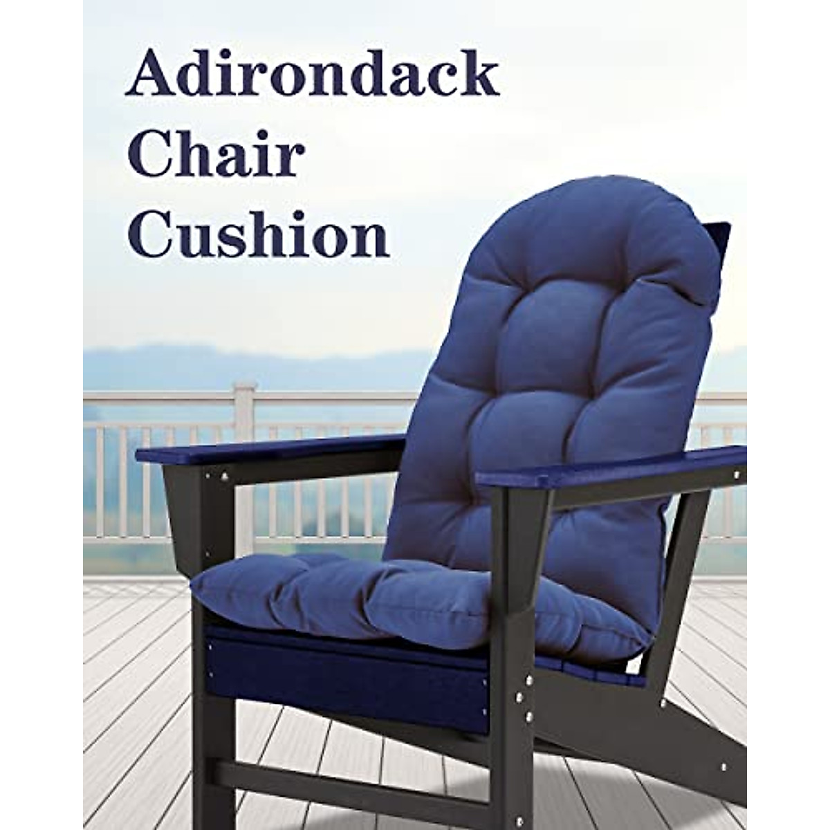 Adirondack Chair Cushion, Weather Resistant Adirondack Cushions, Patio Rocking Chair Cushions