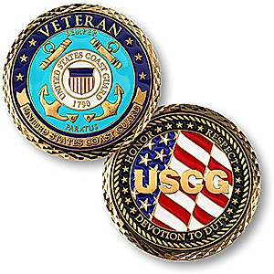 U.S. Coast Guard Veteran Challenge Coin
