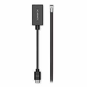 AC Infinity RJ11/12 to UIS Port Type-A Adapter Dongle, Conversion Cable Cord with Extension Cable for RJ11 RJ12 Grow Lights with PWM and 0-10V Current Sourcing Dimming