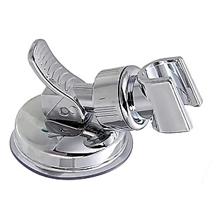 DOUBAO Bathroom Adjustable Shower Head Holder Rack Bracket Suction Cup Shower Holder Wall Mounted Shower Holder Bathroom Accessory