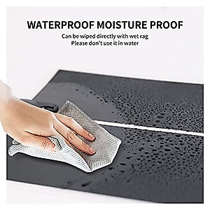 7W 11 x 6 Inch Reptile Heating Pad with Temperature Controller, Non-Adhesive Waterproof Heat Mat, Power Adjustment Tank Terrarium Heater Mat for Reptiles, Amphibians, Pets, Small Animals and Seeding