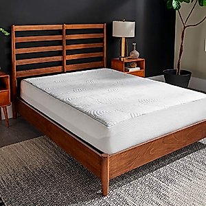 Tempur-Pedic Cool Luxury Mattress Pad, Queen, White