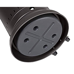 Fire Sense 46,000 BTU Gray Stainless Steel Commercial Patio Heater