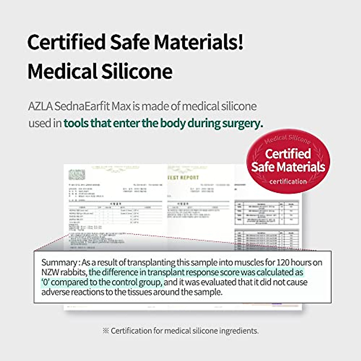 AZLA SednaEarfit MAX ASMR Standard 3 Pairs S/MS/M (M Set)