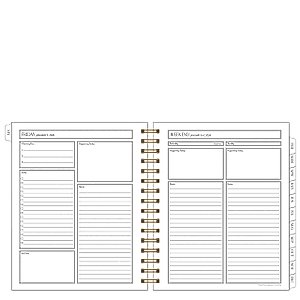 FranklinCovey - La Vie en Rose One Page Per Day Wire-Bound Planner (Jan 2024 - Dec 2024)