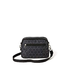 Baggallini BG Oakland Crossbody Bag (Geo Floral Print)