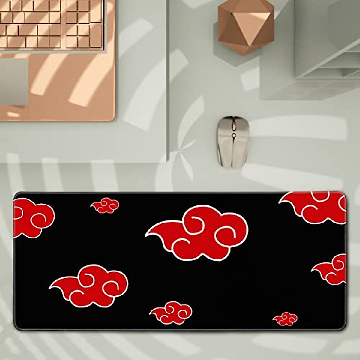 Anime Mouse Pad for Computer - Anime Gaming Large Mouse Pad Non Slip Rubber Mat for Computers, Desktop PC Laptop Office Big Mouse Pad 31.5x11.8x0.12inch