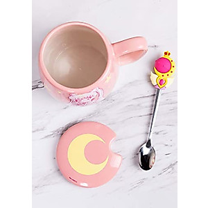 Sailor Moon 16oz Ombre Mug with Molded Spoon Standard
