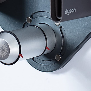 Wall Mount Holder for Dyson Hair Dryer,Magnetic Wall Bracket Frame for Dyson Supersonic Hair Blow Dryer,Accessories Organizer Storage Bracket Rack Fits Curler Diffuser,Nozzles and Power Cable(Black)