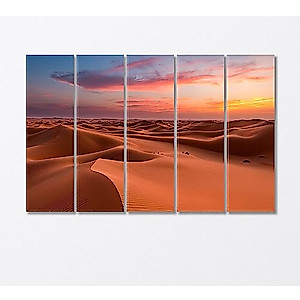 Sand Dunes in Liwa UAE Canvas Print 1 Panel / 36x24 inches