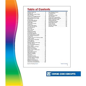 Spectrum Reading Comprehension Grade 8, Ages 13 to 14, 8th Grade Workbooks, Nonfiction and Fiction Passages, Analyzing and Summarizing Story Structure Using Context Clues and Citations - 160 Pages