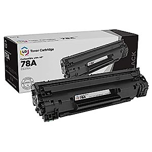 LD Products Compatible Toner Cartridge Printer Replacement for HP 78A CE278A (Black) for in use: HP-78A HP78A Laserjet Pro / Laserjet M1536dnf, M1537dnf, M1538dnf, M1539dnf, P1566, P1606dn